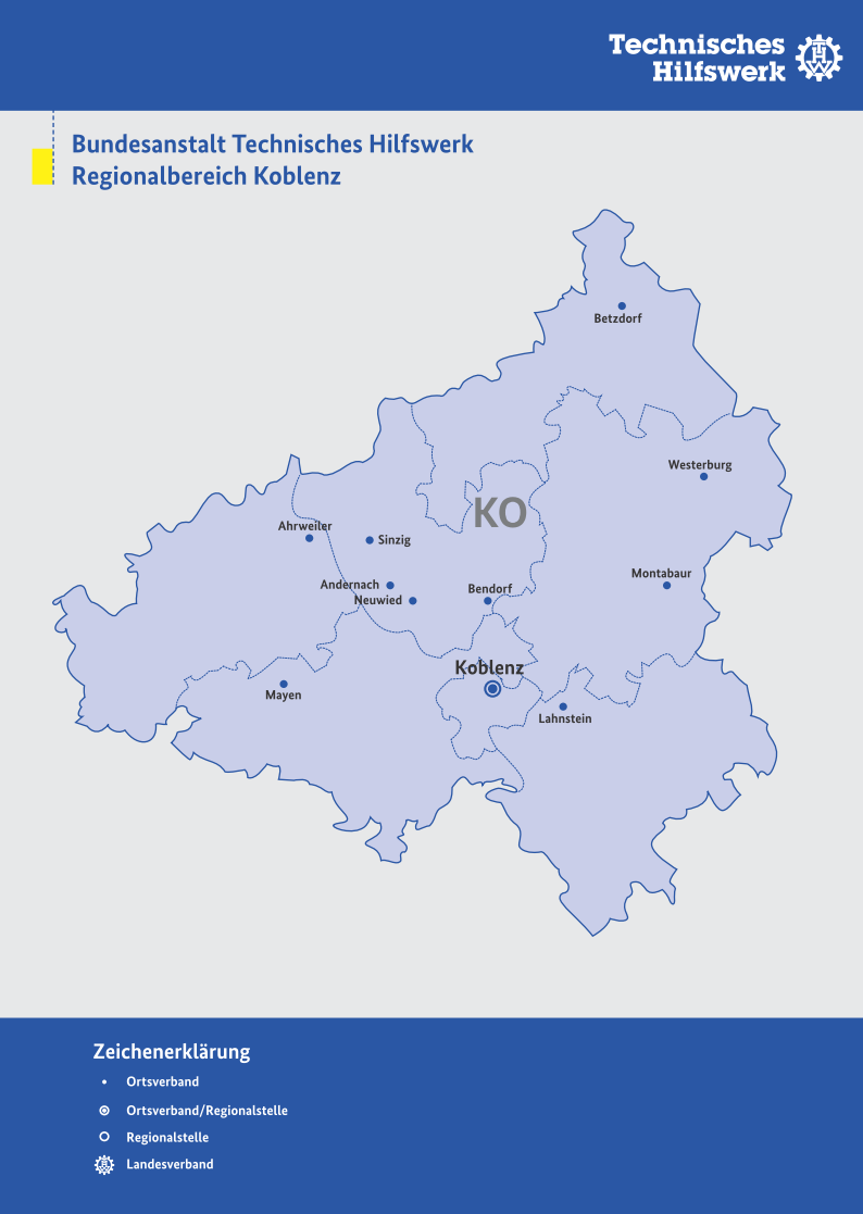 THW Regionalstelle Koblenz | BKS-Portal.rlp